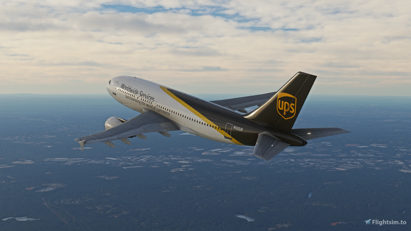 UPS (Fictional) - IniBuilds A310 for Microsoft Flight Simulator | MSFS