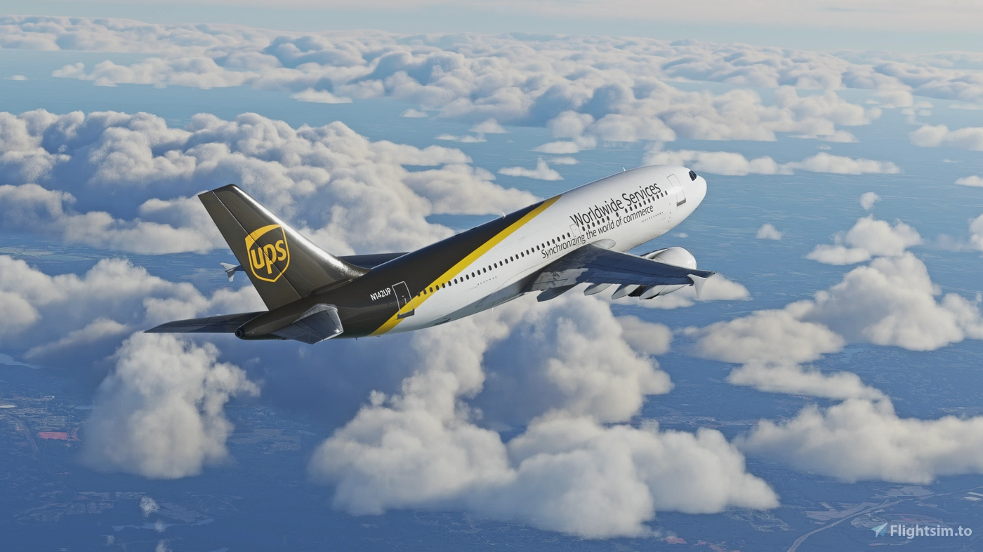 UPS (Fictional) - IniBuilds A310 for Microsoft Flight Simulator | MSFS