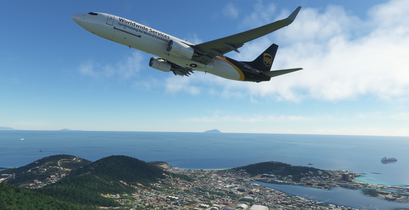 UPS / United Parcel Service PMDG B737-800BCF for Microsoft Flight ...