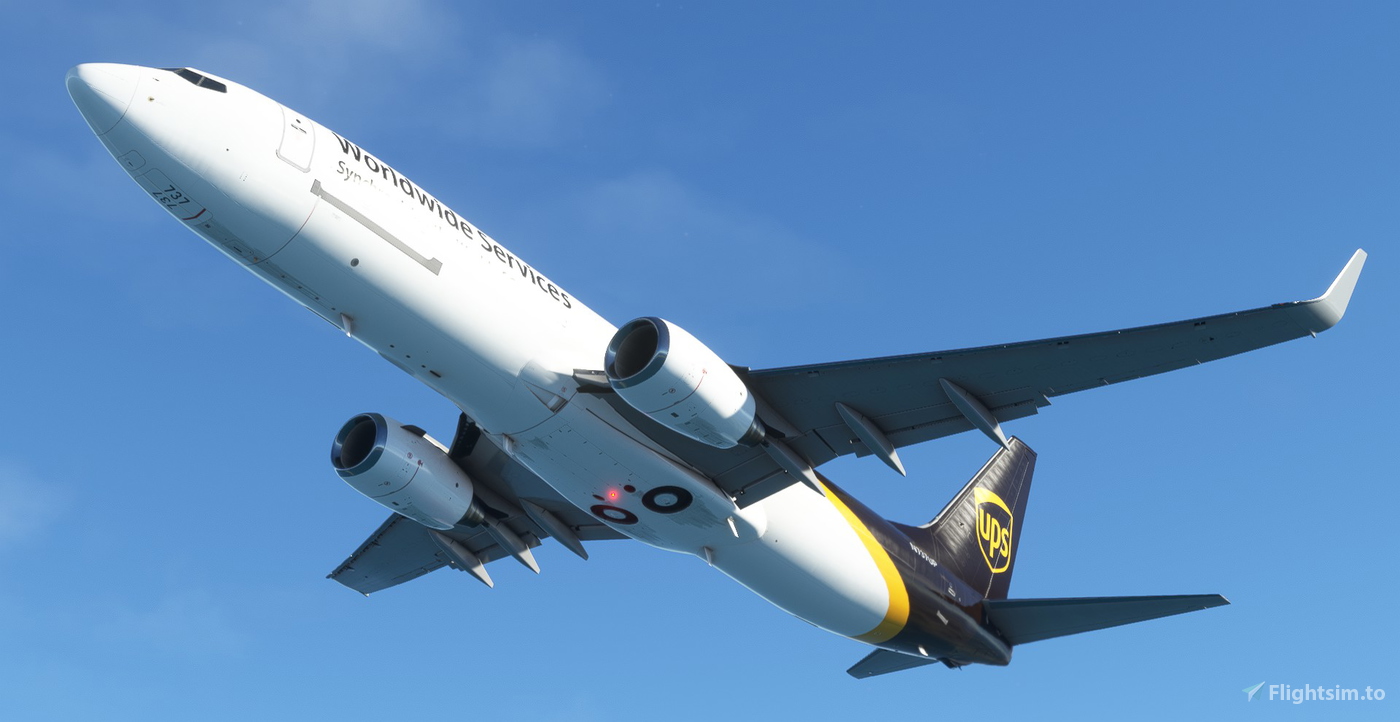 UPS / United Parcel Service PMDG B737-800BCF for Microsoft Flight ...