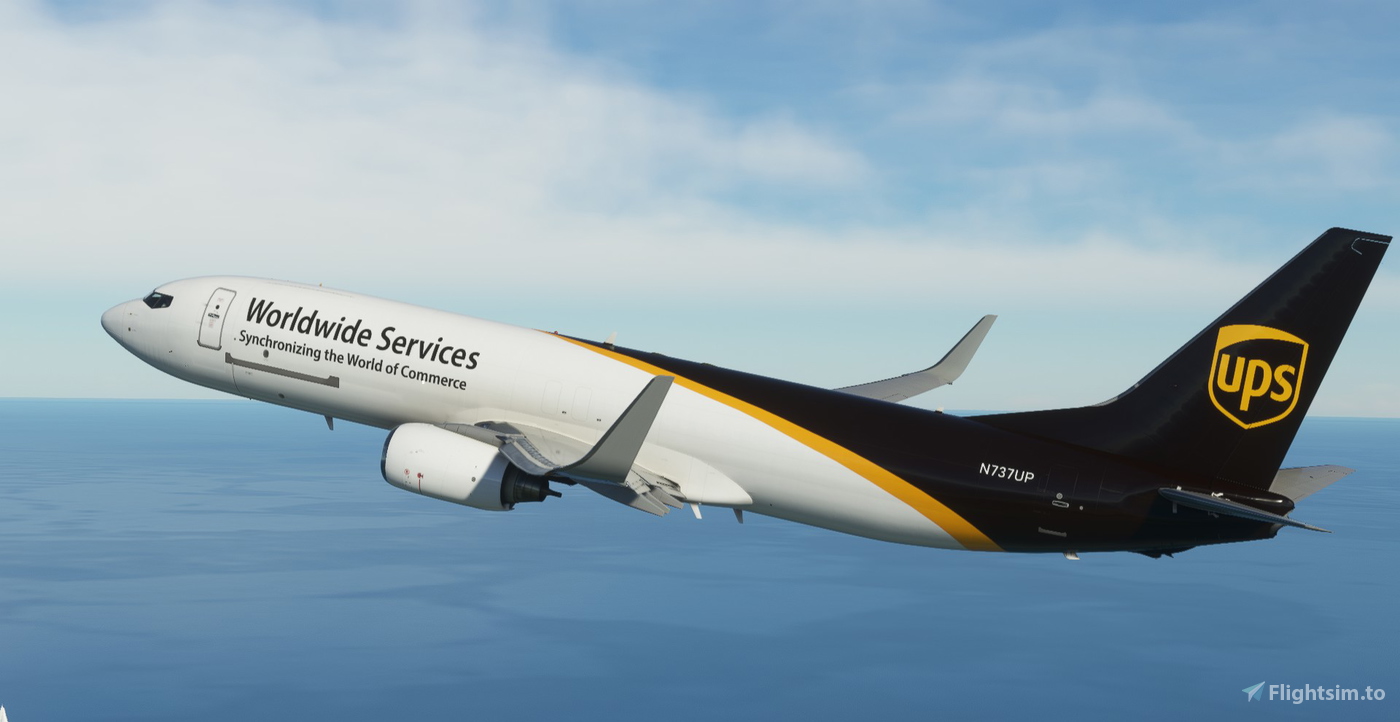 UPS / United Parcel Service PMDG B737-800BCF for Microsoft Flight ...