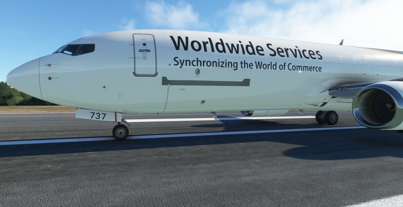 UPS / United Parcel Service PMDG B737-800BCF for Microsoft Flight ...