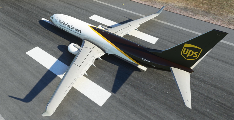 UPS / United Parcel Service PMDG B737-800BCF for Microsoft Flight ...