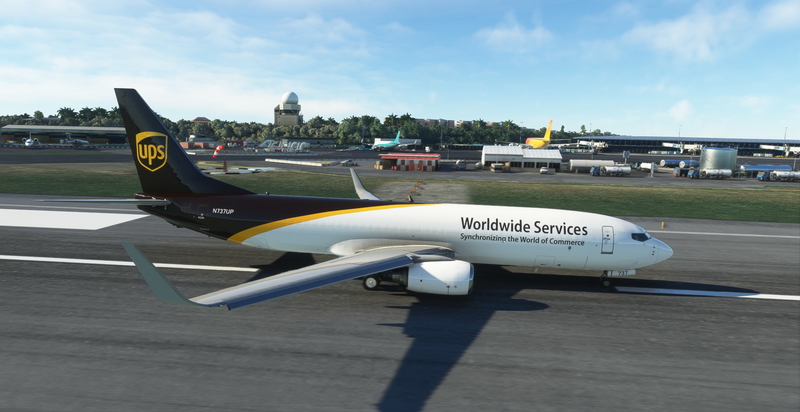 UPS / United Parcel Service PMDG B737-800BCF for Microsoft Flight ...