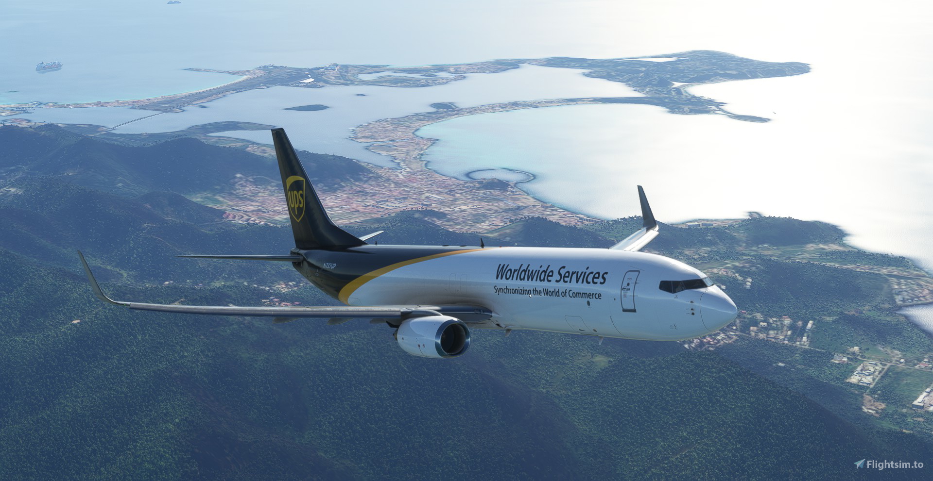 UPS / United Parcel Service PMDG B737-800BCF for Microsoft Flight ...