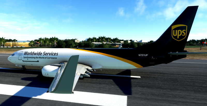 UPS / United Parcel Service PMDG B737-800BCF for Microsoft Flight ...