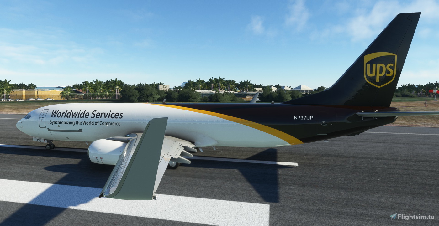 UPS / United Parcel Service PMDG B737-800BCF for Microsoft Flight ...