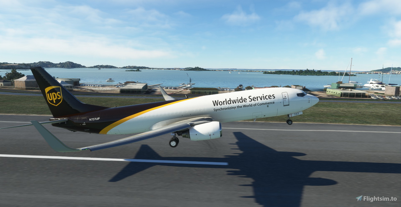 UPS / United Parcel Service PMDG B737-800BCF for Microsoft Flight ...