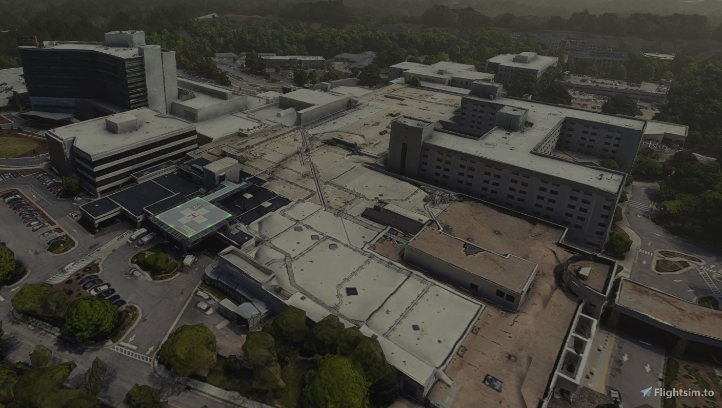 UREX UNC Rex Hospital Raleigh NC 对于 Microsoft Flight Simulator | MSFS