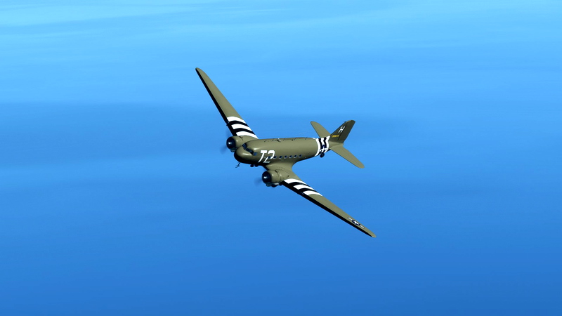 US army air corps DC-3/C47 for Microsoft Flight Simulator | MSFS