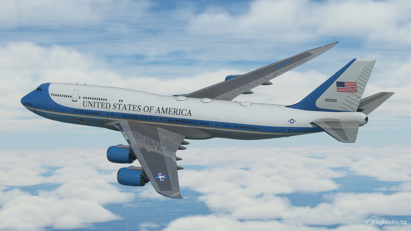 USAF VC-25B "Air Force One" for Microsoft Flight Simulator | MSFS