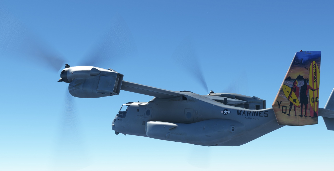 USMC VMM-268 'Endless Summer' Livery for Microsoft Flight Simulator | MSFS