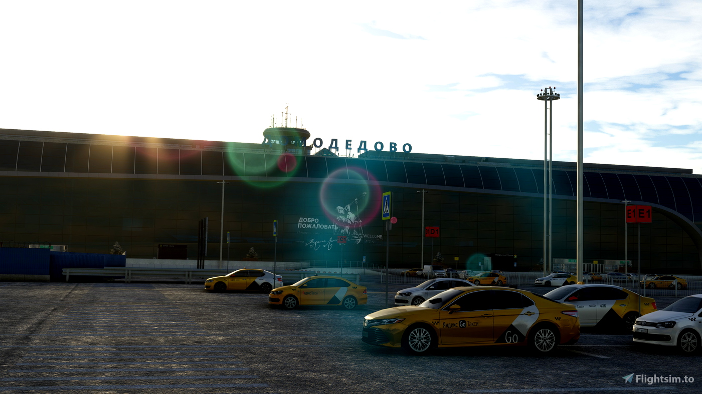 Digital Design - UUDD - Domodedovo Airport for MSFS
