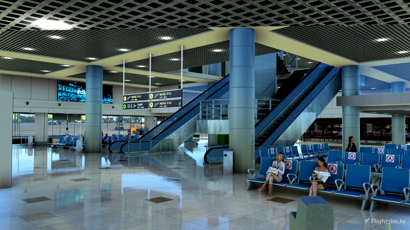 Digital Design - UUDD - Domodedovo Airport for MSFS