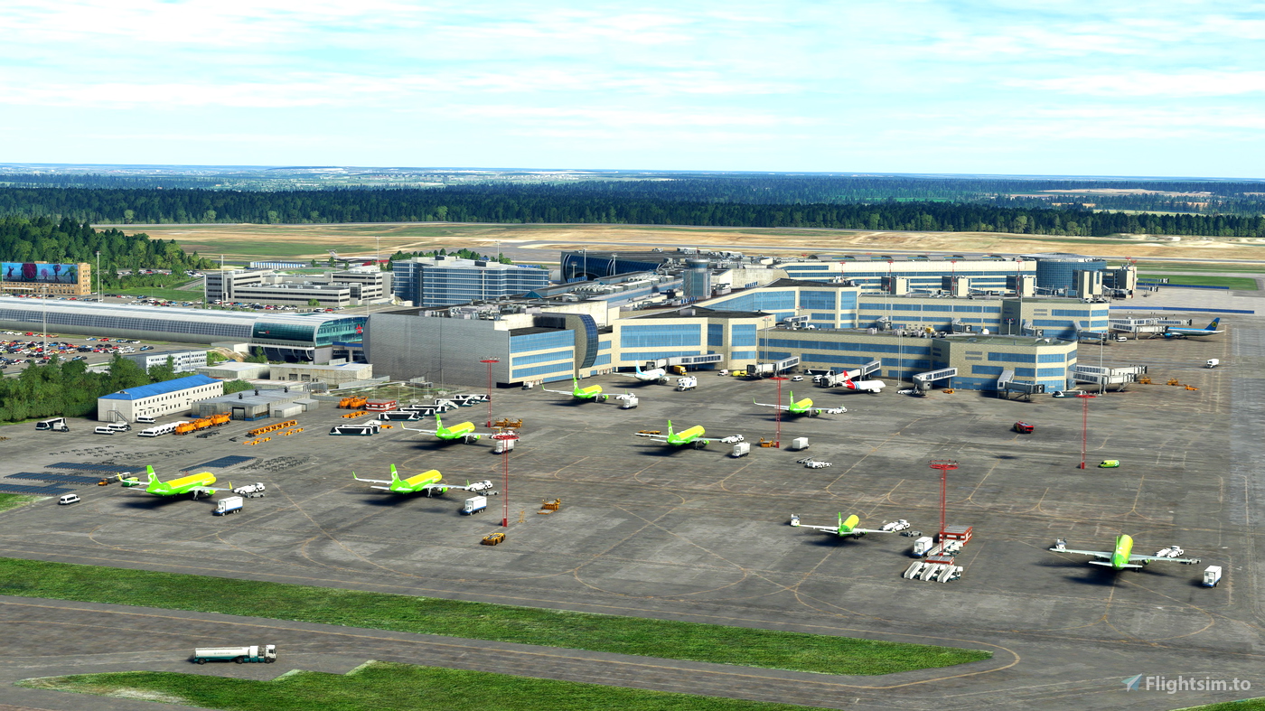 Digital Design - UUDD - Domodedovo Airport for MSFS