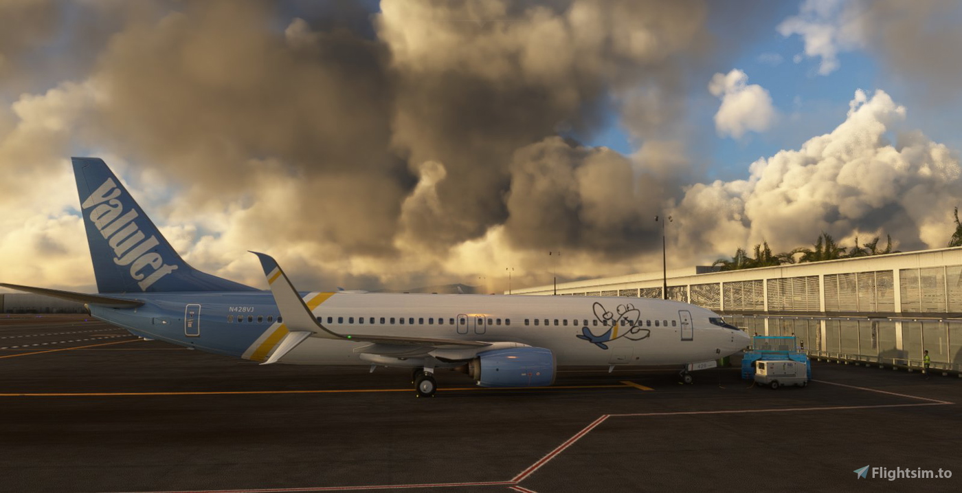 valujet 737-800 for Microsoft Flight Simulator | MSFS
