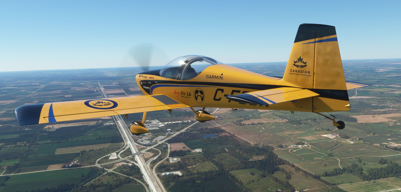 Van's RV14 C-FCGA for Microsoft Flight Simulator | MSFS