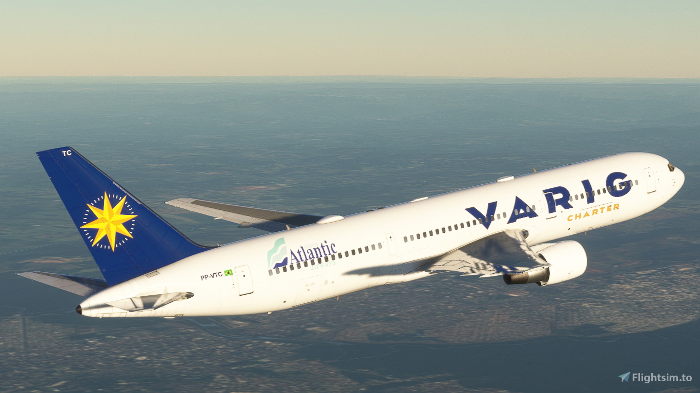 Varig Charter PP-VTC for Microsoft Flight Simulator | MSFS