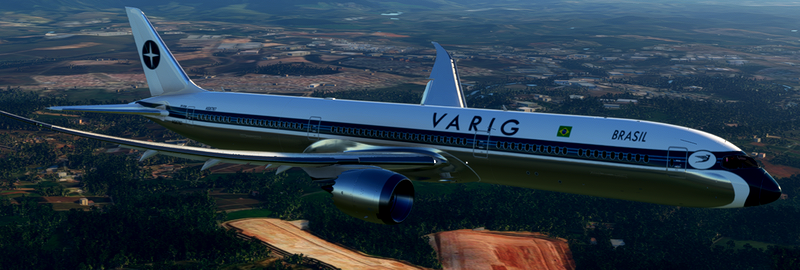 VARIG OLD 787 COLORS for Microsoft Flight Simulator | MSFS