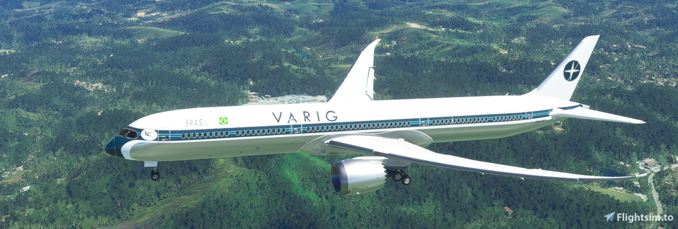 VARIG OLD 787 COLORS for Microsoft Flight Simulator | MSFS
