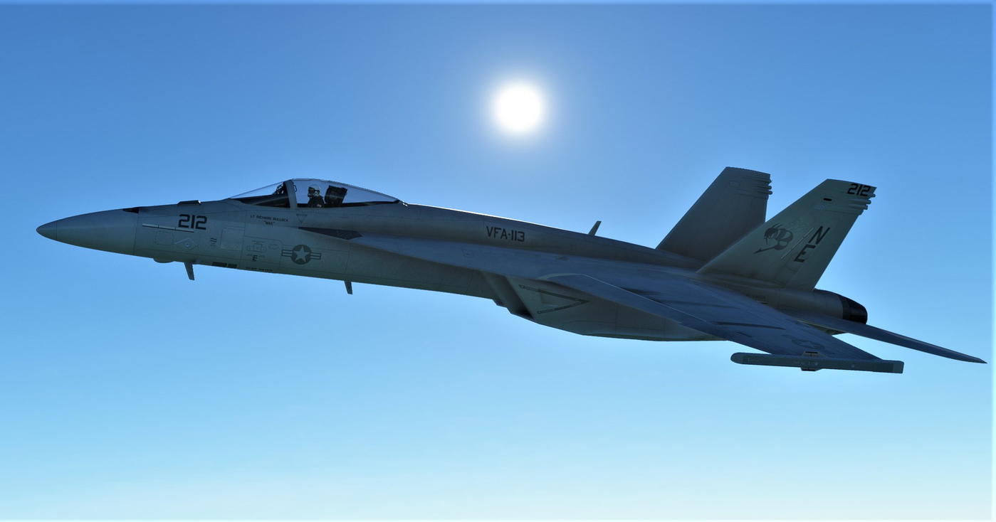VFA-113 Stingers Line Jet for Microsoft Flight Simulator | MSFS