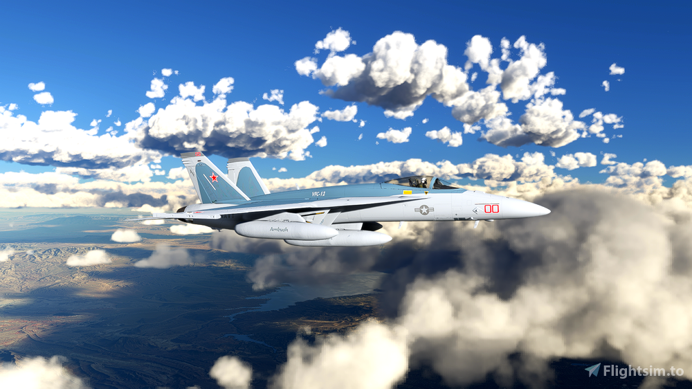 VFC-12 ADVERSARY Livery for the F/A-18E (Super Warrior Mod) for ...