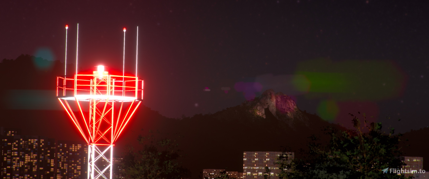 VHHX Kai Tak Approach Lights Expansion for Microsoft Flight Simulator ...