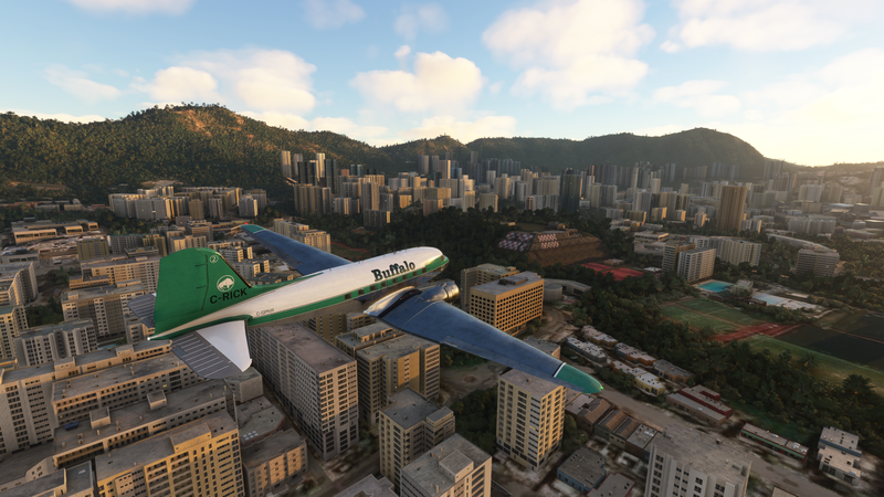 VHHX Kai Tak Hong Kong Flight Plan Pack for Microsoft Flight Simulator ...