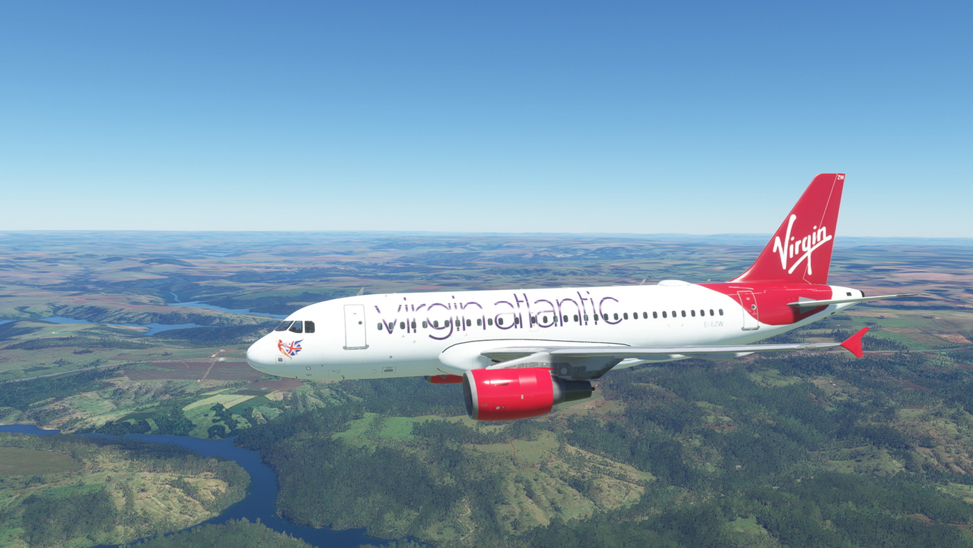 VIRGIN ATLANTIC A319CEO 8K for Microsoft Flight Simulator | MSFS