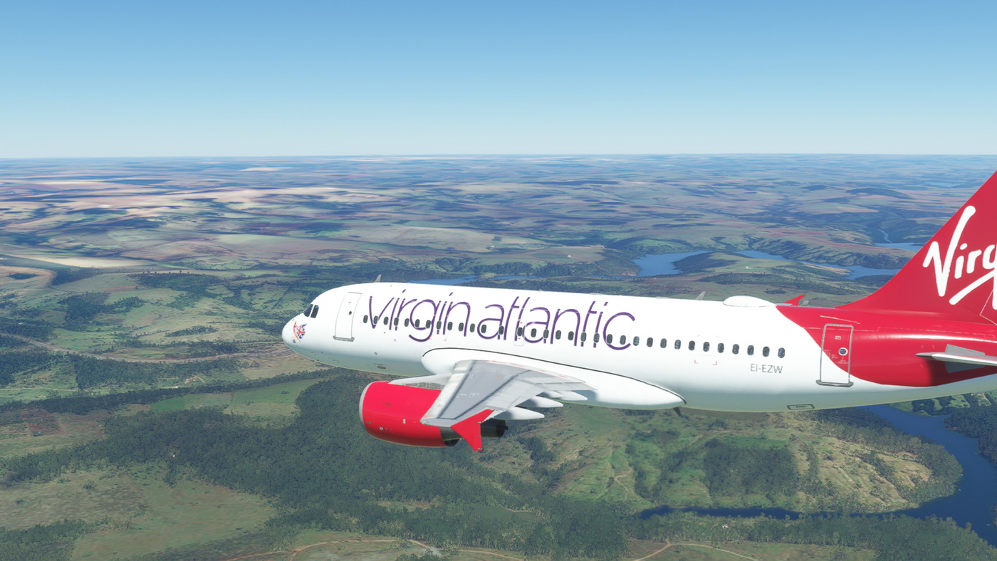 VIRGIN ATLANTIC A319CEO 8K for Microsoft Flight Simulator | MSFS