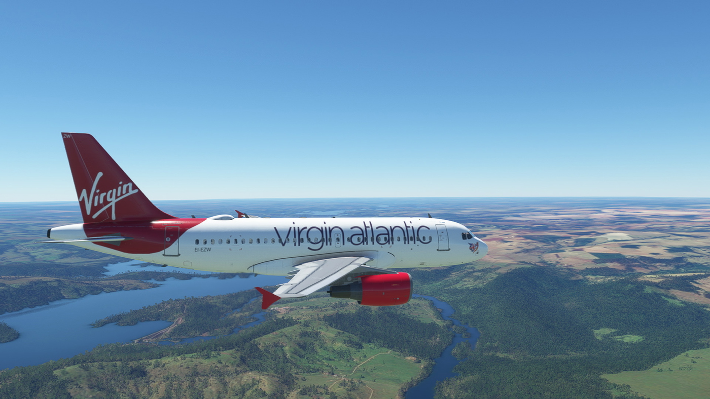 VIRGIN ATLANTIC A319CEO 8K for Microsoft Flight Simulator | MSFS