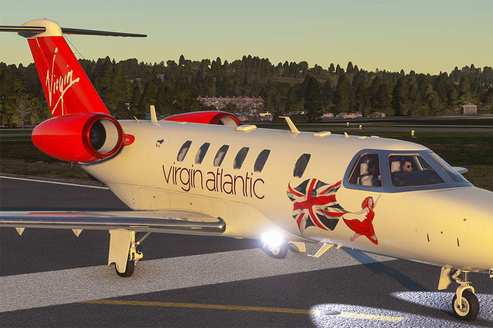 Virgin Atlantic CJ4 Rey for Microsoft Flight Simulator | MSFS
