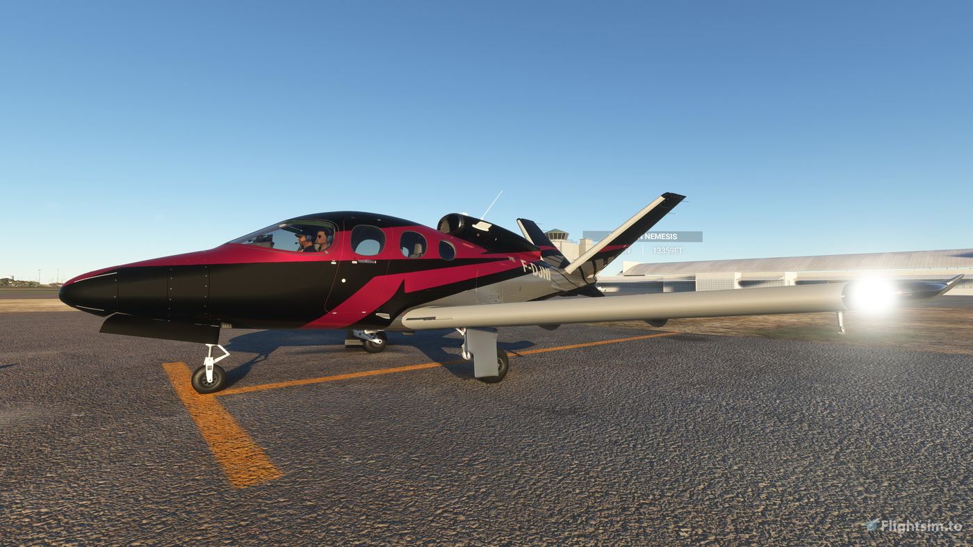 Vision Jet G2 - Nirvanair Livery (8K) for Microsoft Flight Simulator | MSFS