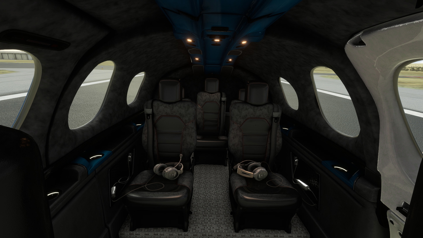 Vision Jet Blue Racer + Custom Interior for Microsoft Flight Simulator ...