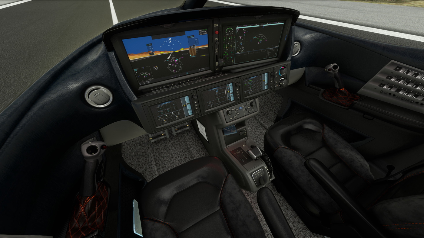 Vision Jet Blue Racer + Custom Interior for Microsoft Flight Simulator ...