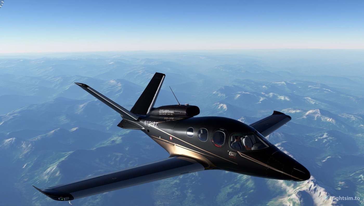 visionjet-livery-N121RT for Microsoft Flight Simulator | MSFS