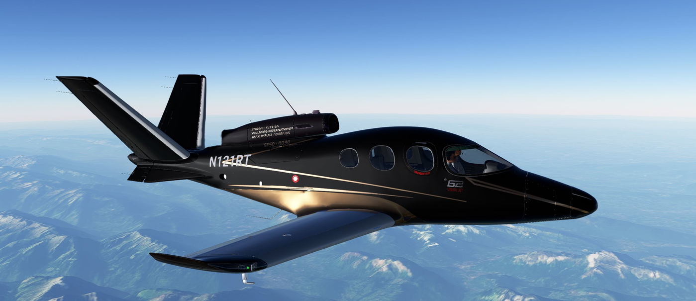 visionjet-livery-N121RT pour Microsoft Flight Simulator | MSFS