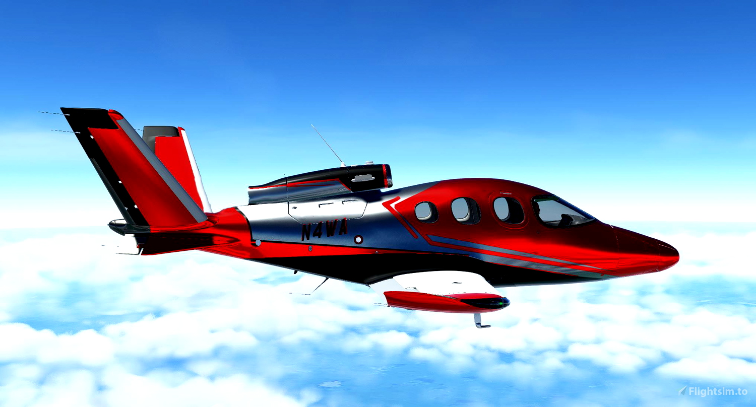SF50 Vision Jet G2 Liveries para Microsoft Flight Simulator | MSFS ...