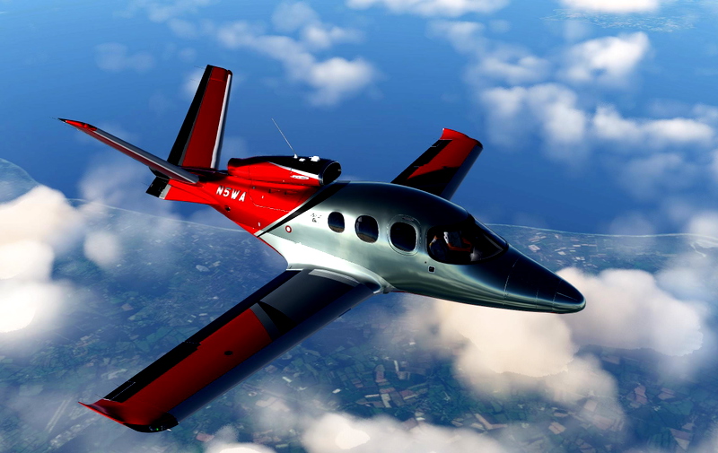 SF50 Vision Jet G2 Liveries for Microsoft Flight Simulator | MSFS