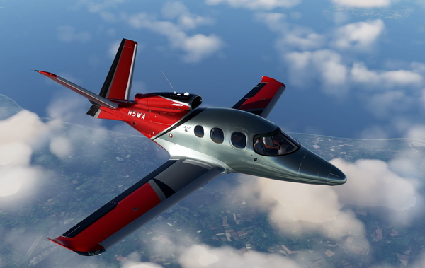 visionjet-livery-N24CR for Microsoft Flight Simulator | MSFS