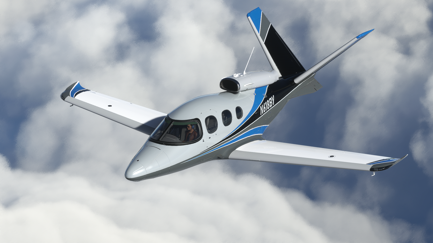 visionjet-livery-N618BY for Microsoft Flight Simulator | MSFS