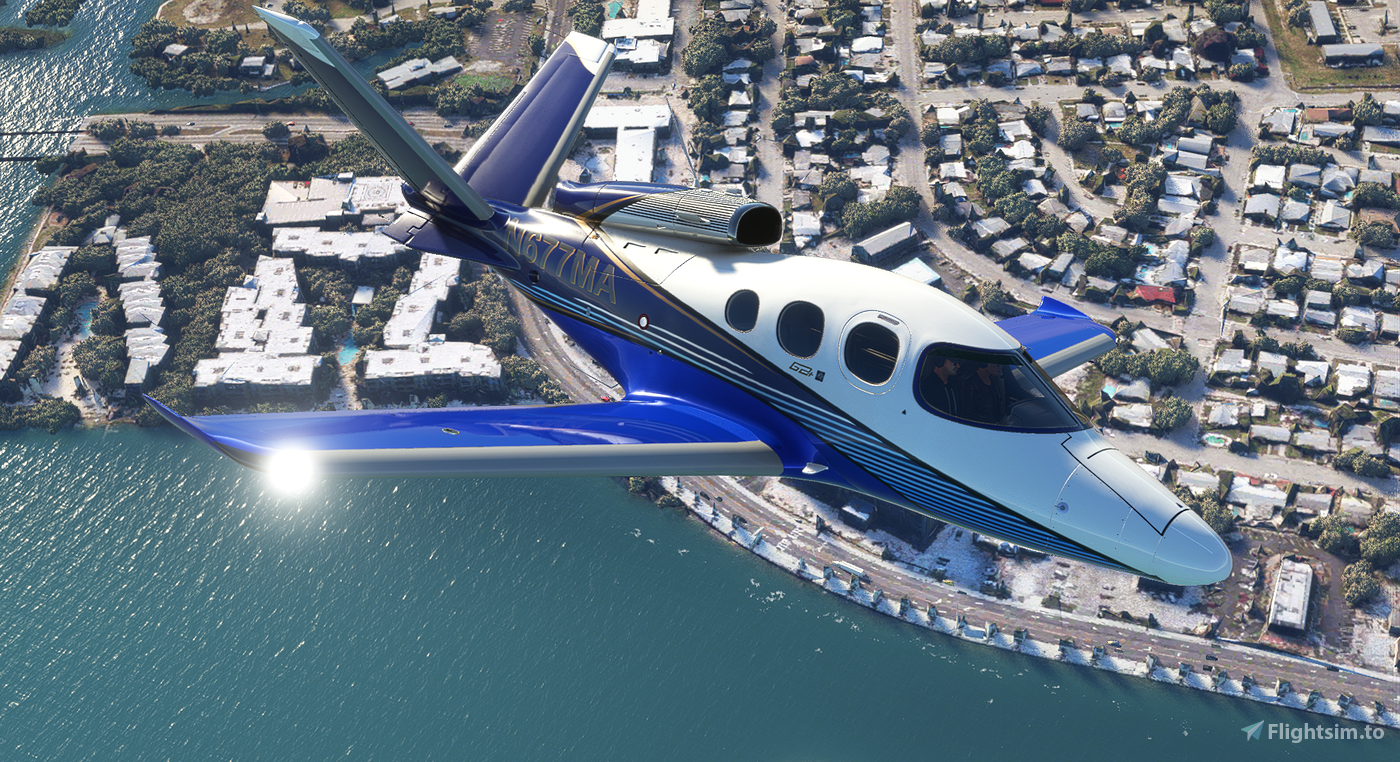 visionjet-livery-N677MA for Microsoft Flight Simulator | MSFS