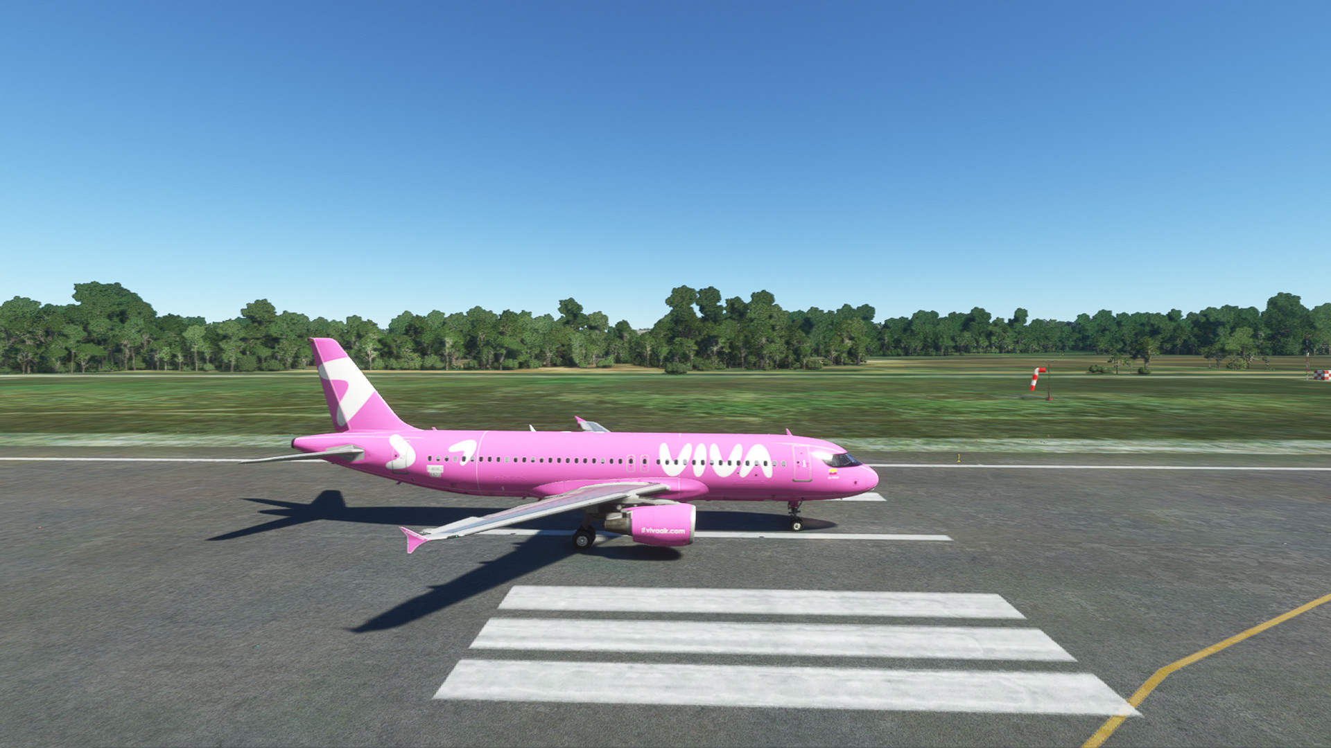VIVA PINK A320CEO 8K for Microsoft Flight Simulator | MSFS