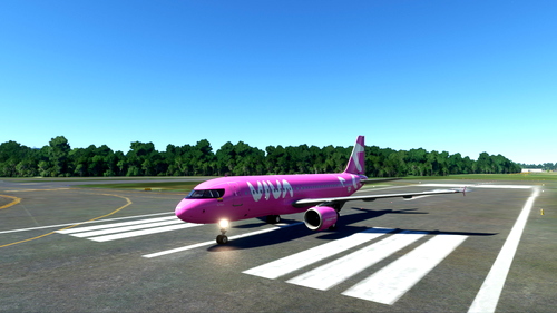 VIVA PINK A320CEO 8K for Microsoft Flight Simulator | MSFS