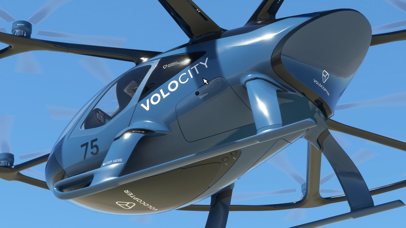Volocopter Livery 6-Pack for Microsoft Flight Simulator | MSFS
