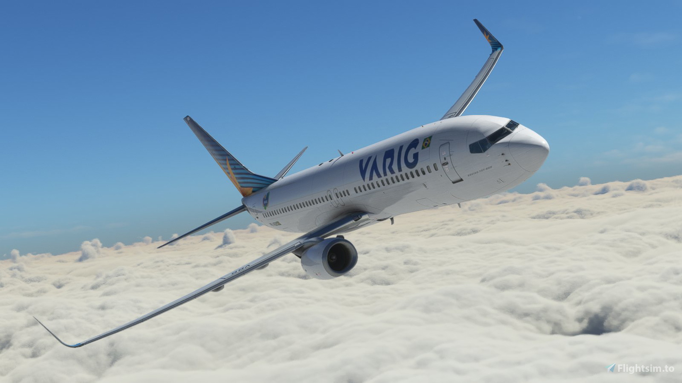 VARIG Linhas Aéreas PR-VBB | PMDG 737-800 for Microsoft Flight ...