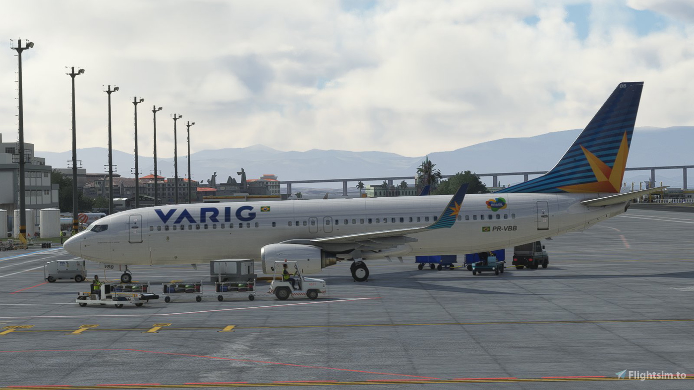 VARIG Linhas Aéreas PR-VBB | PMDG 737-800 for Microsoft Flight ...