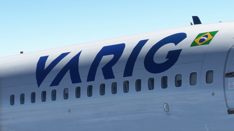 VARIG Linhas Aéreas PR-VBB | PMDG 737-800 for Microsoft Flight ...