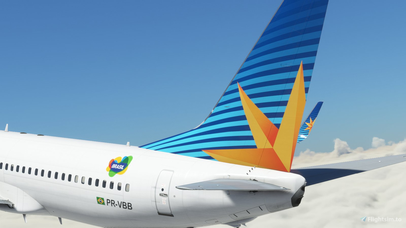 VARIG Linhas Aéreas PR-VBB | PMDG 737-800 for Microsoft Flight ...