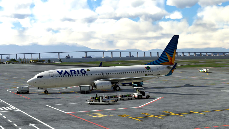 (VRG) VARIG Linhas Aéreas - (PR-VBB) - 8k-resolution - PMDG 737-800 for ...